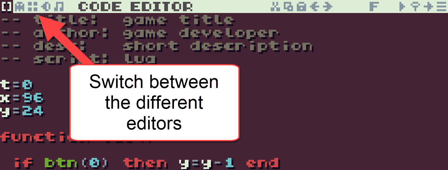 Learn To Code Space Invaders Lesson 0 Finding Your Way In Tic80 Bytes N Bits