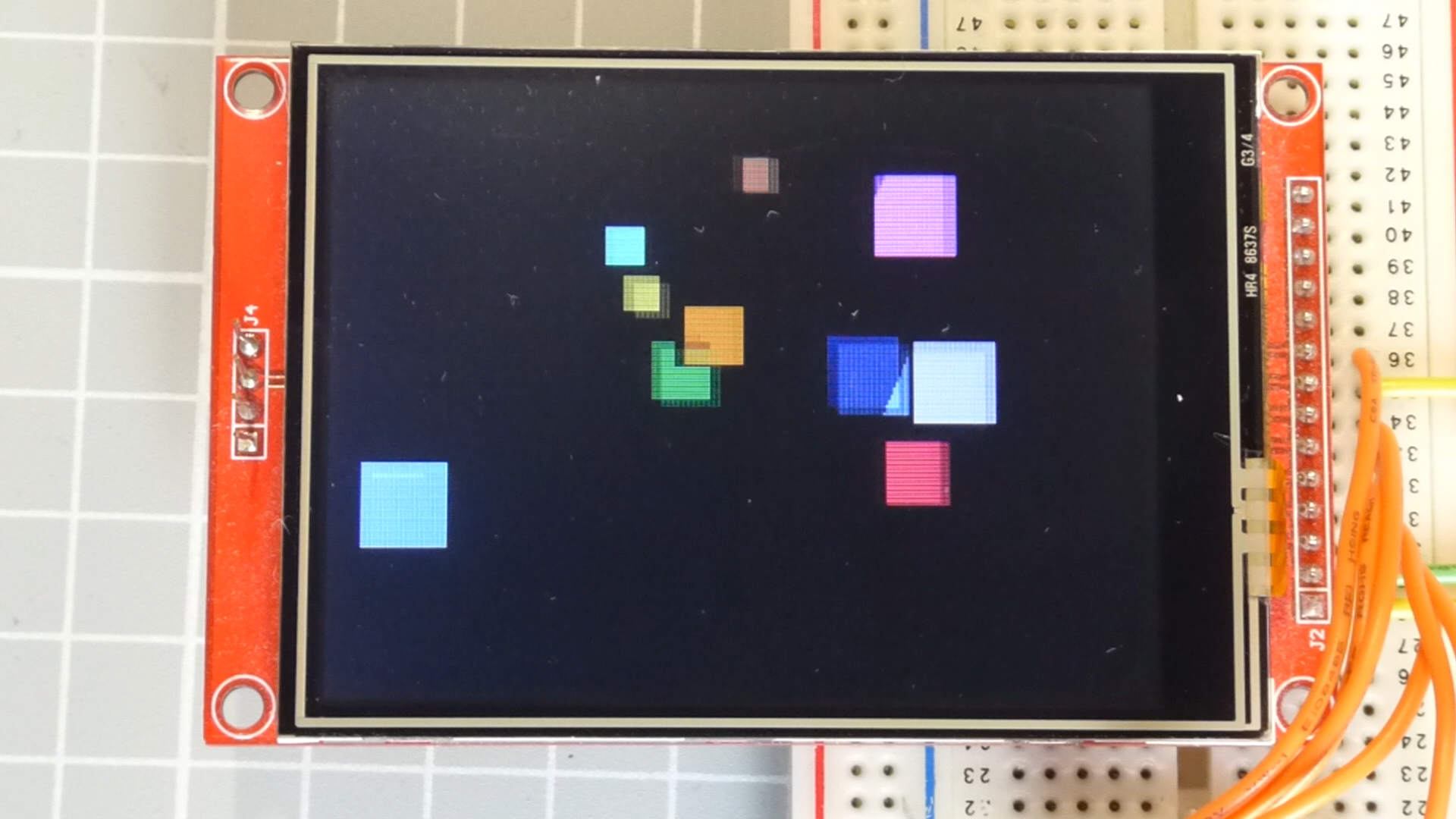 Pi Pico Spi Lcd Driver Using Ram Frame Buffer Ili9341 And St7789 Bytes N Bits