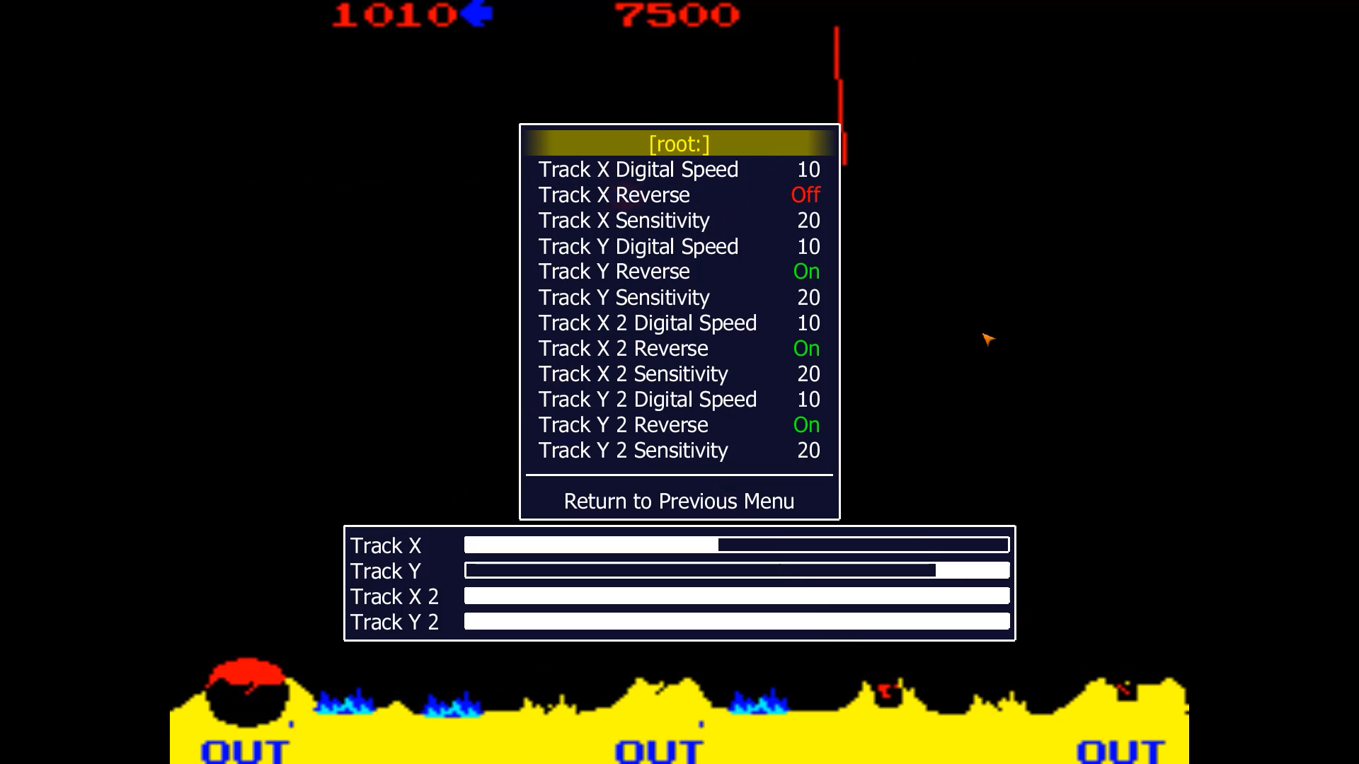 Mame – Use mouse control for trackball, light gun and dial games ...