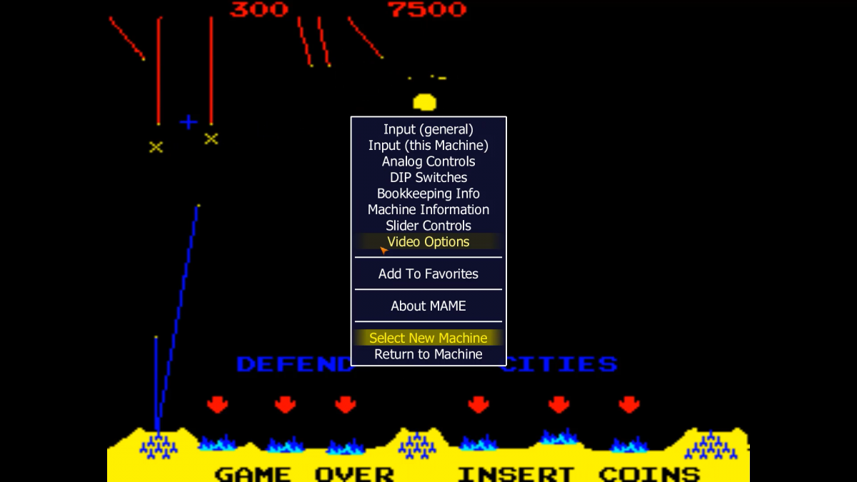 Mame – Use mouse control for trackball, light gun and dial games ...