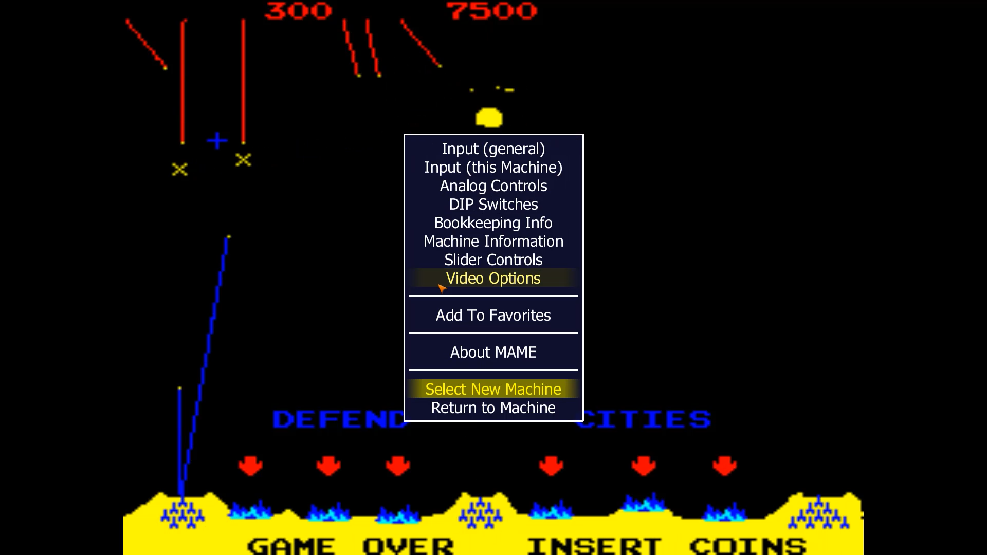 Mame – Use mouse control for trackball, light gun and dial games ...