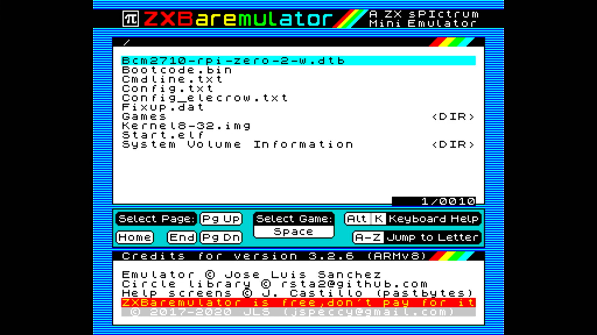 Bare Metal Emulation of the ZX Spectrum With ZXBaremulator – Bytes N Bits