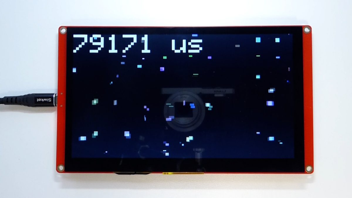 ESP32 + 7in LCD + Fast RGB Interface – 30 fps frame rate – Bytes N Bits