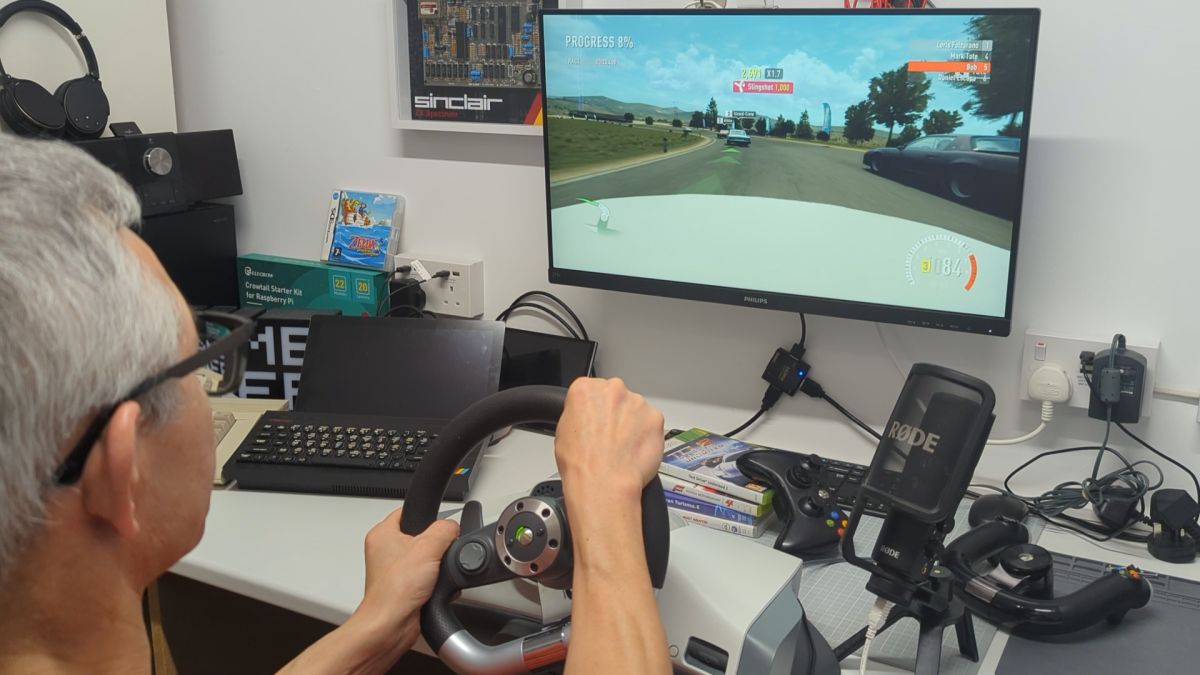 Xbox360 Wireless Steering Wheel – Great addition to your Xbox ...