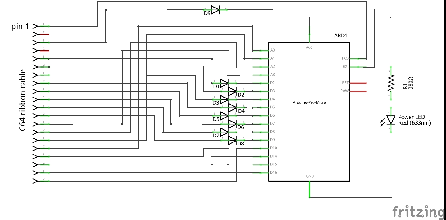 Use A Real Commodore 64 As A Usb Keyboard For The Vice Emulator Bytes N Bits